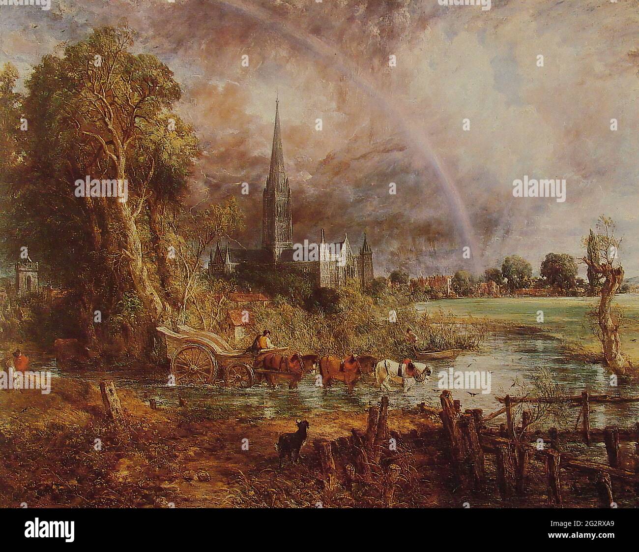John constable salisbury cathedral hi-res stock photography and images ...