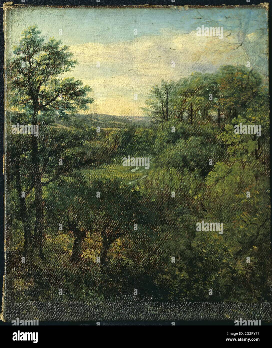 Constable painting with trees hi-res stock photography and images - Alamy