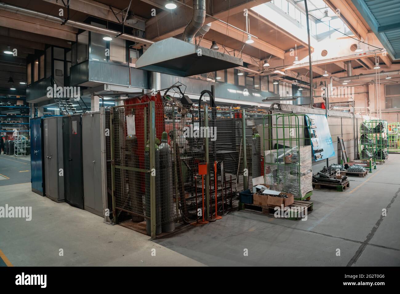 modern industrial factory for mechanical engineering equipment and ...