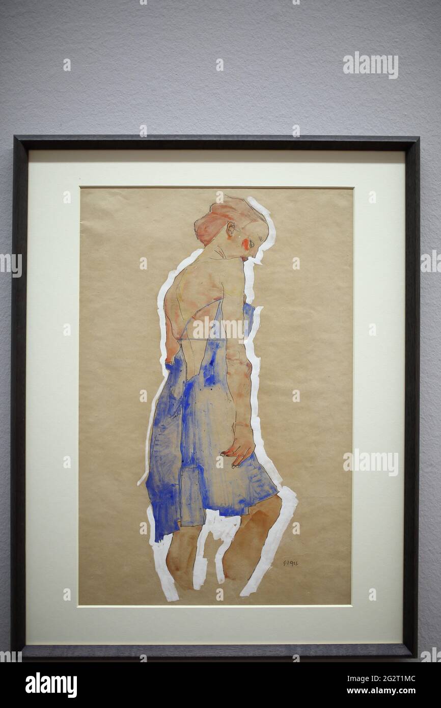 Egon Schiele 1911 (12 June 1890 – 31 October 1918) artworks, paintings ...