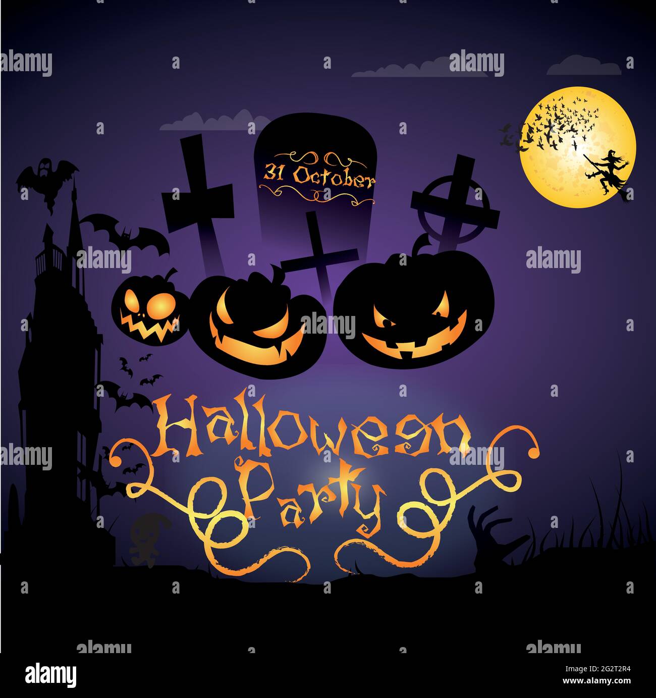 Halloween day October 31 Stock Vector Image & Art - Alamy