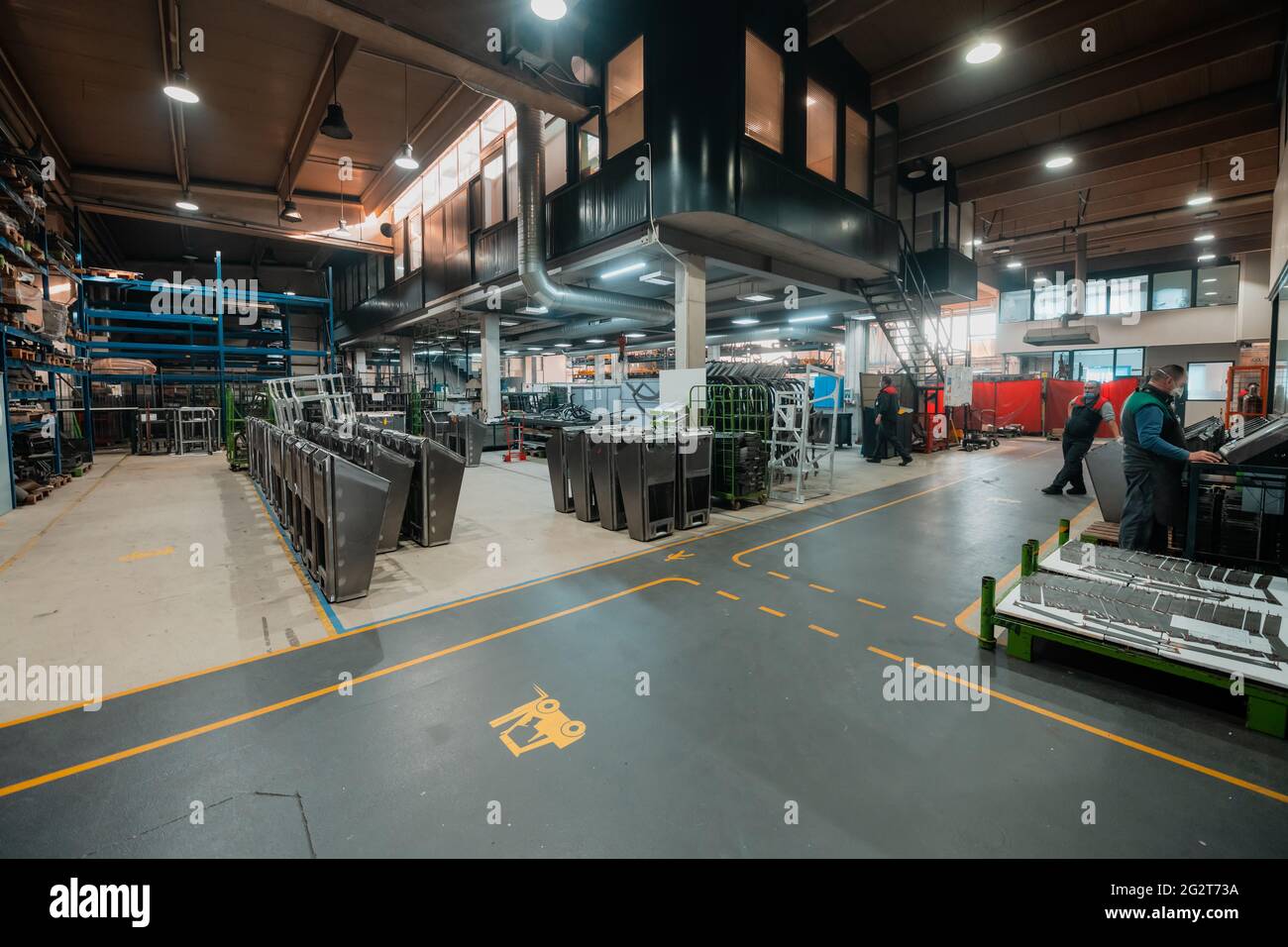 modern industrial factory for mechanical engineering equipment and ...