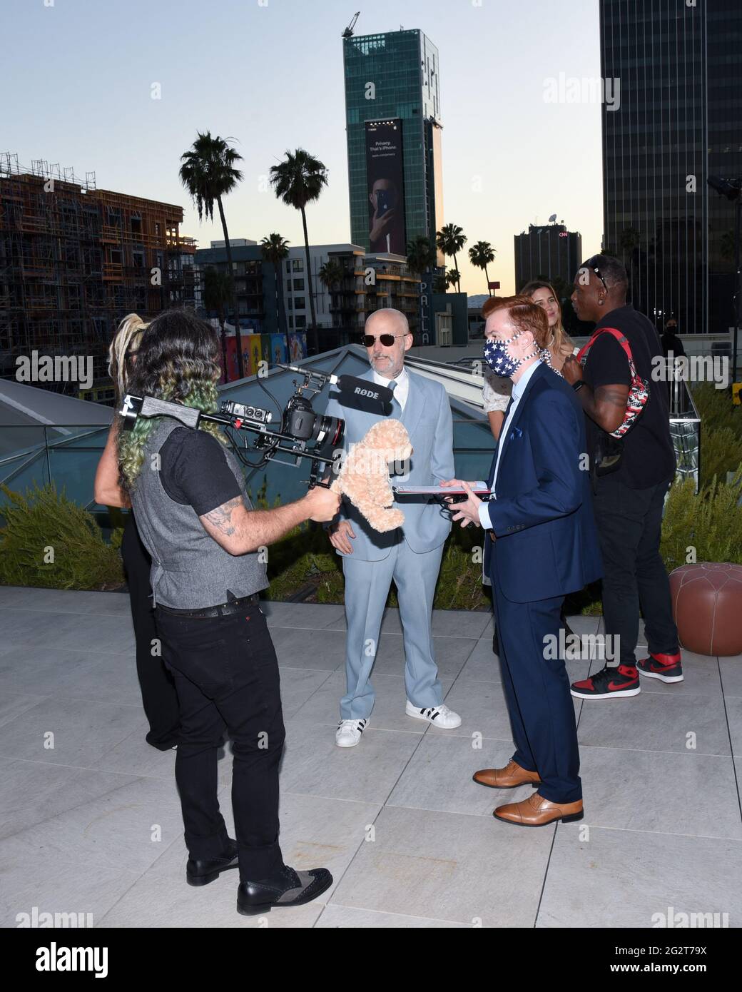 Hollywood, Clalifornia, USA. 11th June, 2021. Moby attends Moby ...