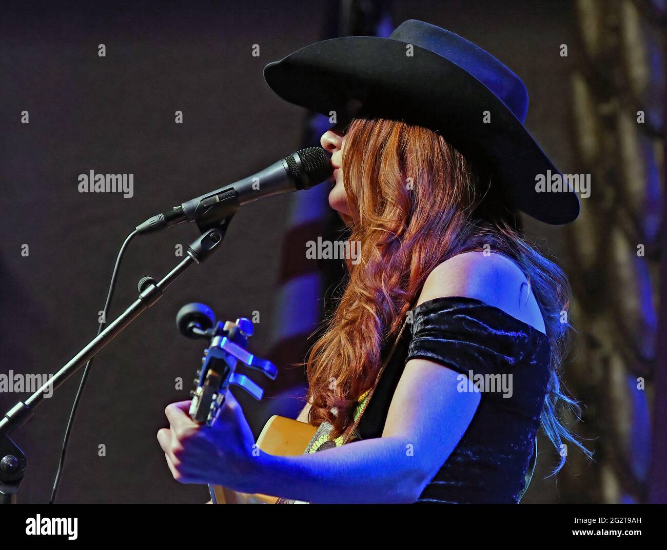 NBC The Voice contestant county music artist Savanna Chestnut performs ...