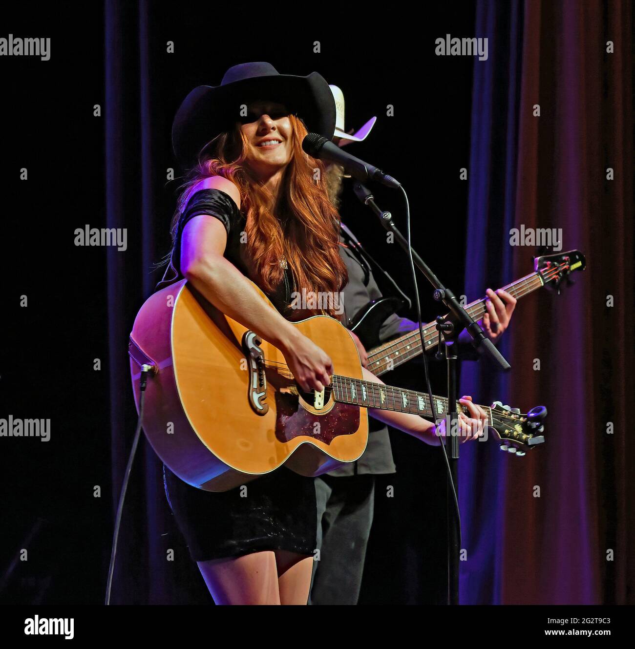 NBC The Voice contestant county music artist Savanna Chestnut performs ...