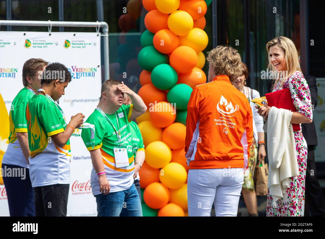 Queen Maxima visited the Special Olympics National Games on the Sports ...