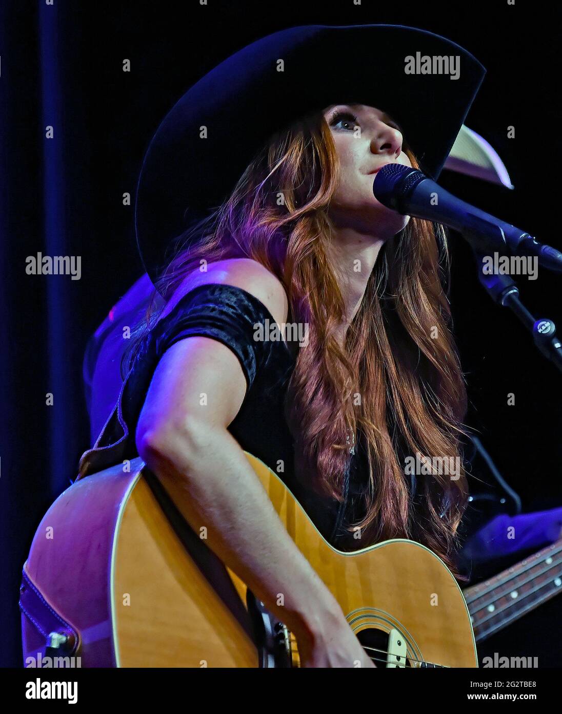 NBC The Voice contestant county music artist Savanna Chestnut performs ...