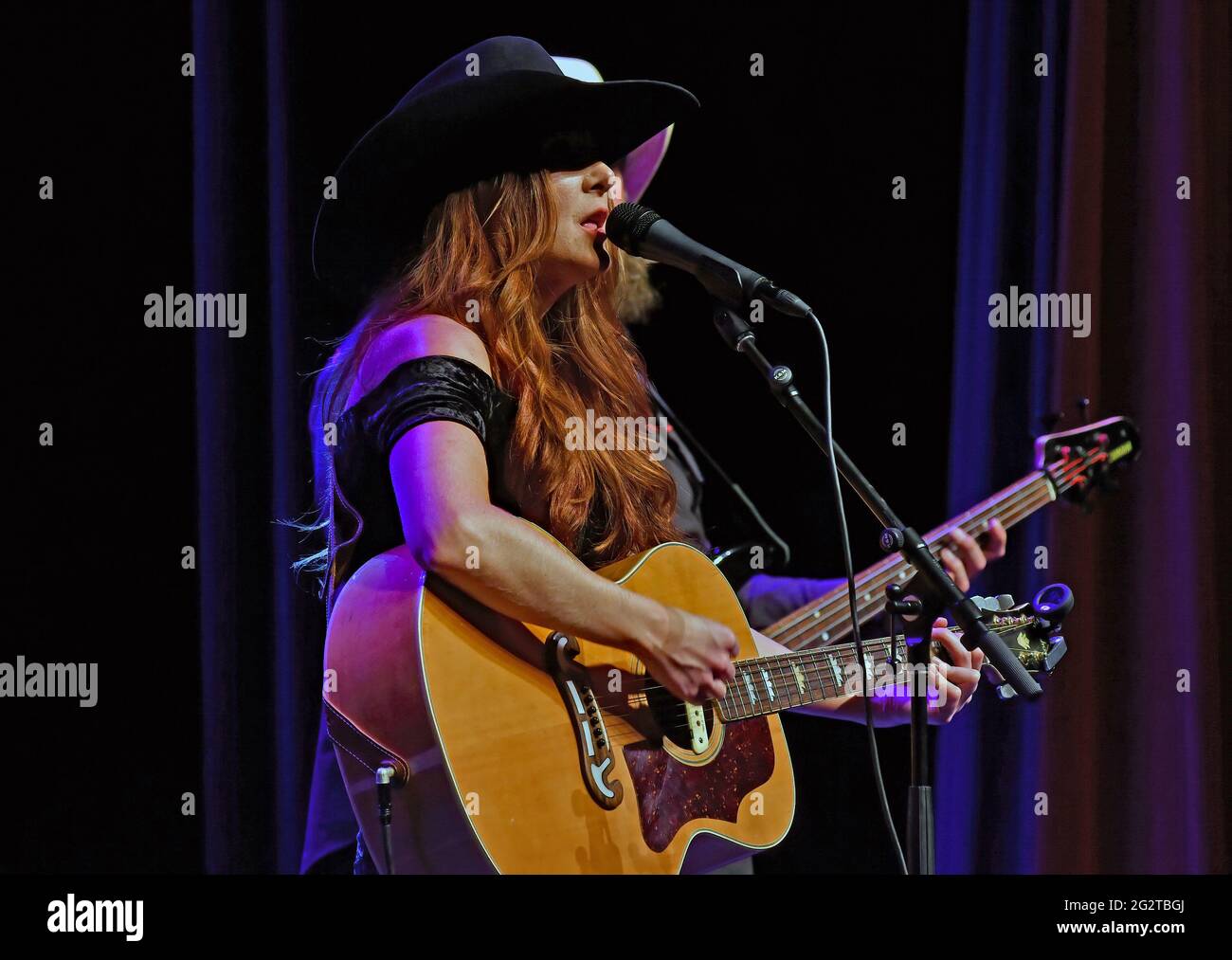 NBC The Voice contestant county music artist Savanna Chestnut performs ...