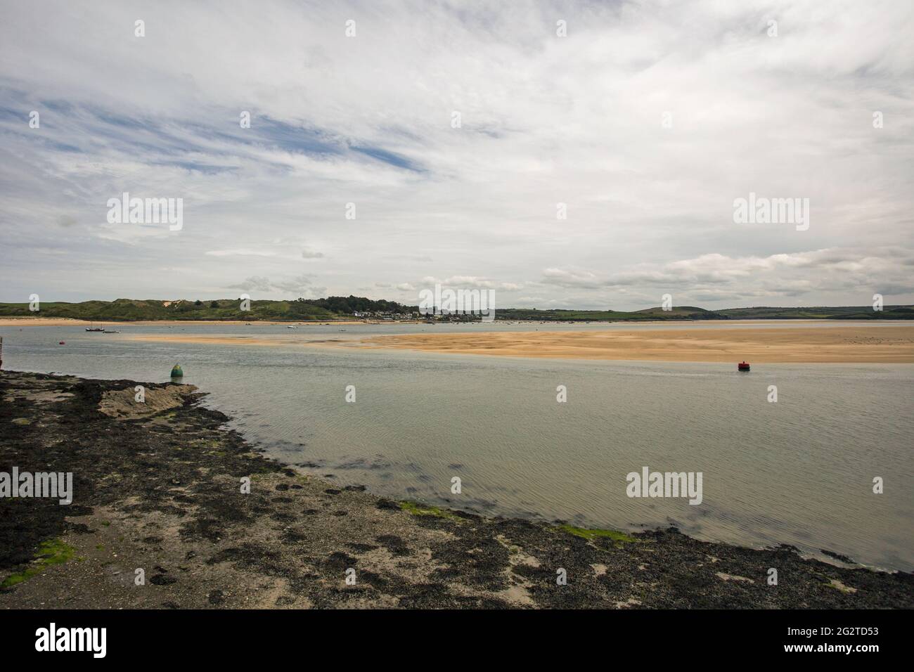 A view of the coast at Rock, Cornwall, England Stock Photo - Alamy