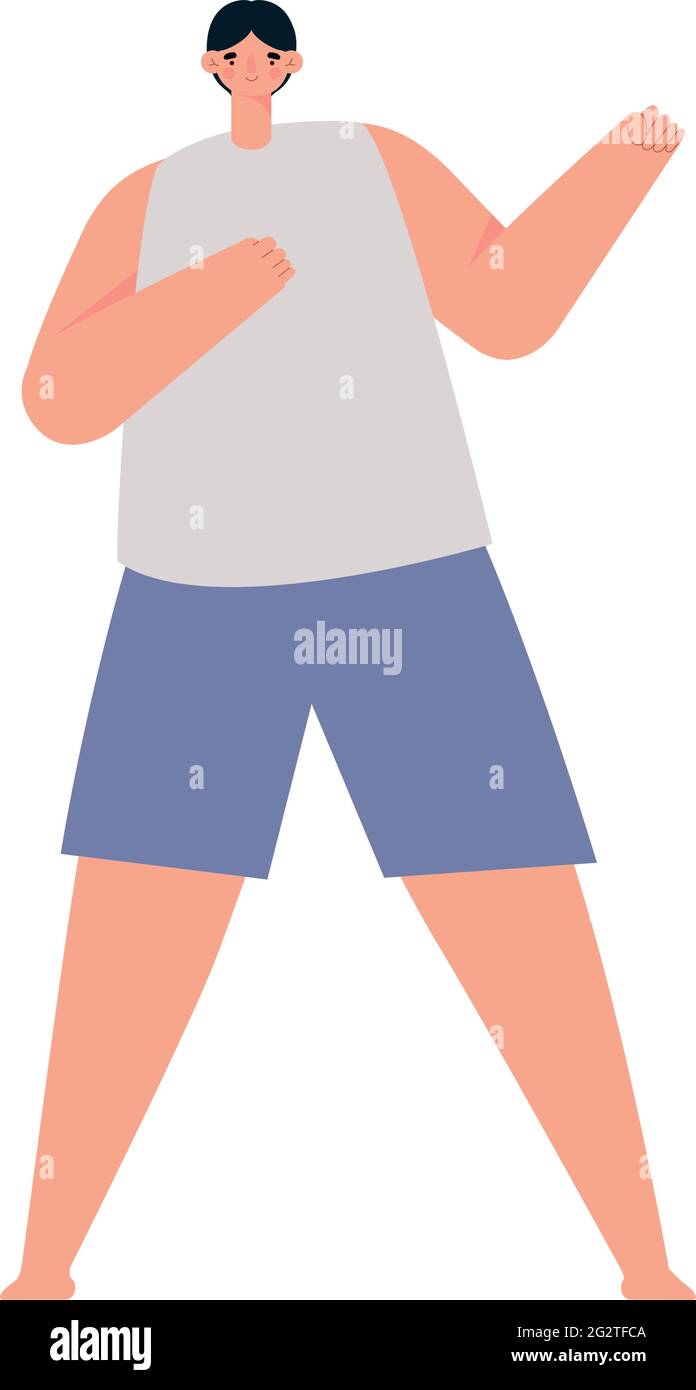 meditating man icon Stock Vector Image & Art - Alamy