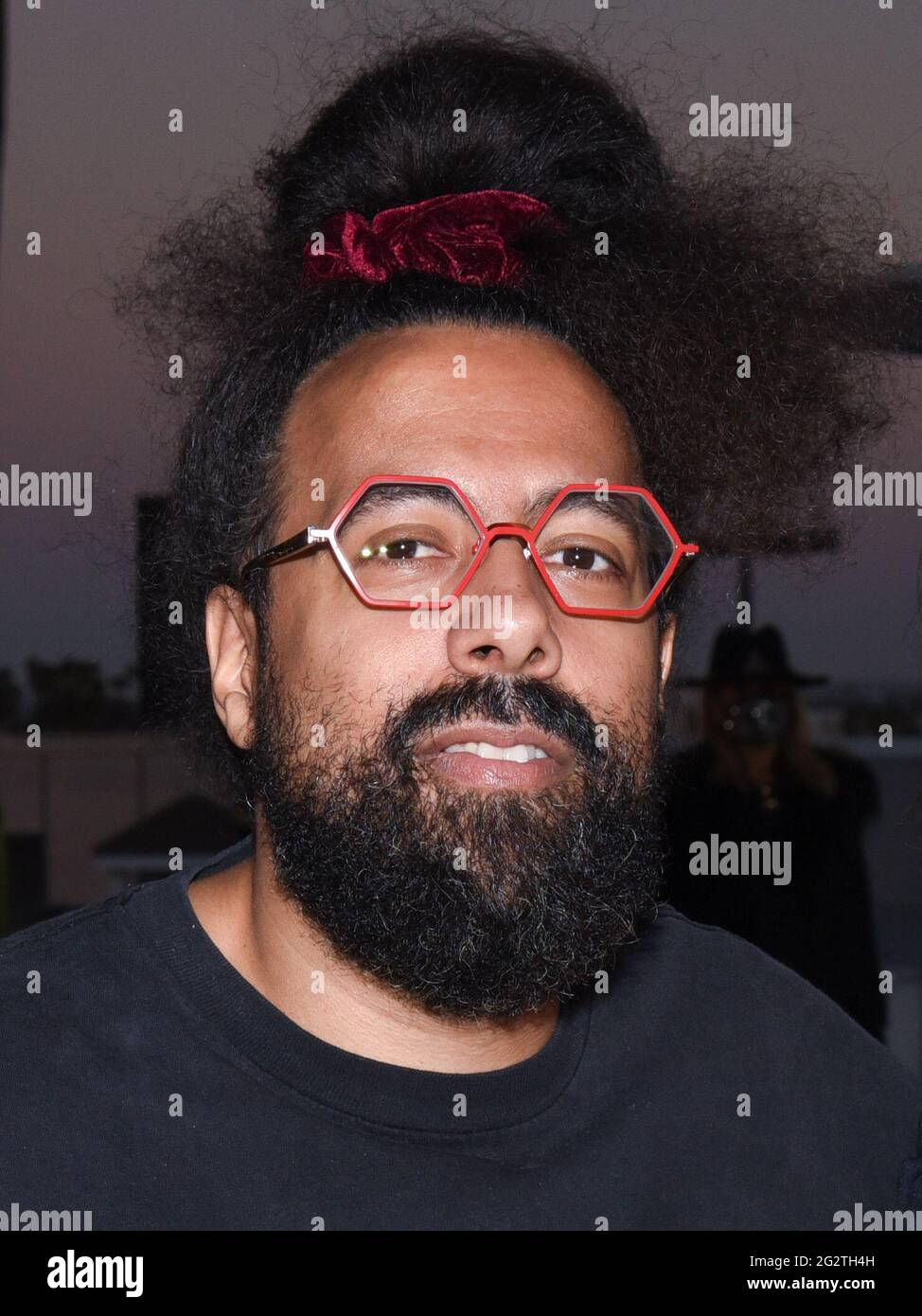 June 11, 2021, Hollywood, Clalifornia, USA: Reggie Watts attends Moby ...