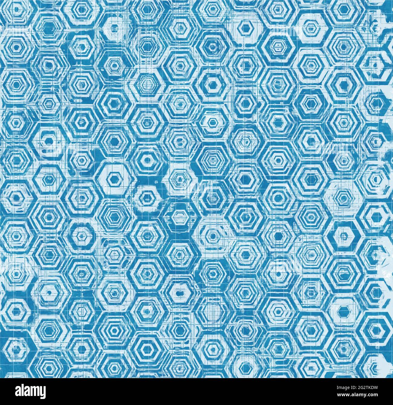 Seamless bright blue blueprint pattern for textile and print Stock ...