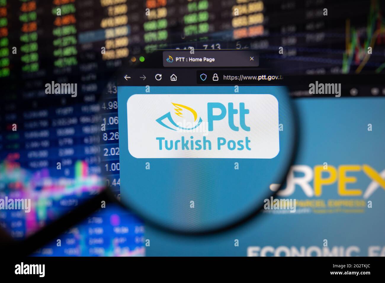 Ptt turkish post hi-res stock photography and images - Alamy
