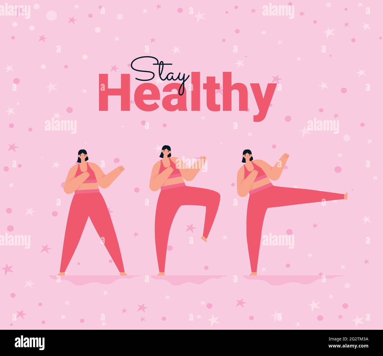 stay healthy card Stock Vector Image & Art - Alamy