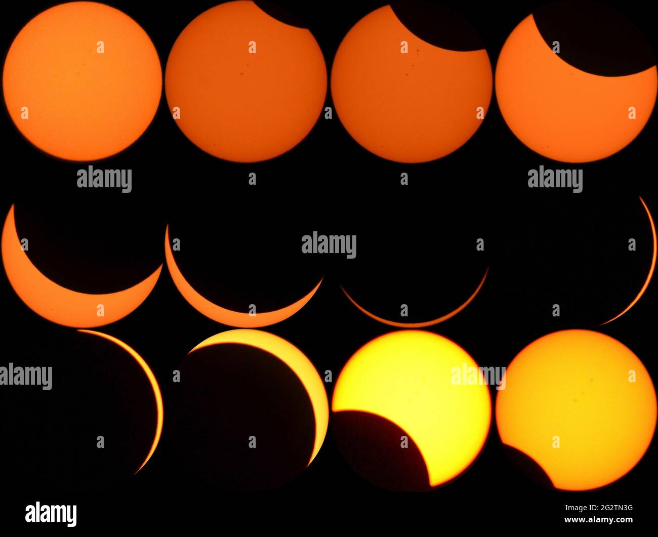 Solar eclipse phases hi-res stock photography and images - Alamy