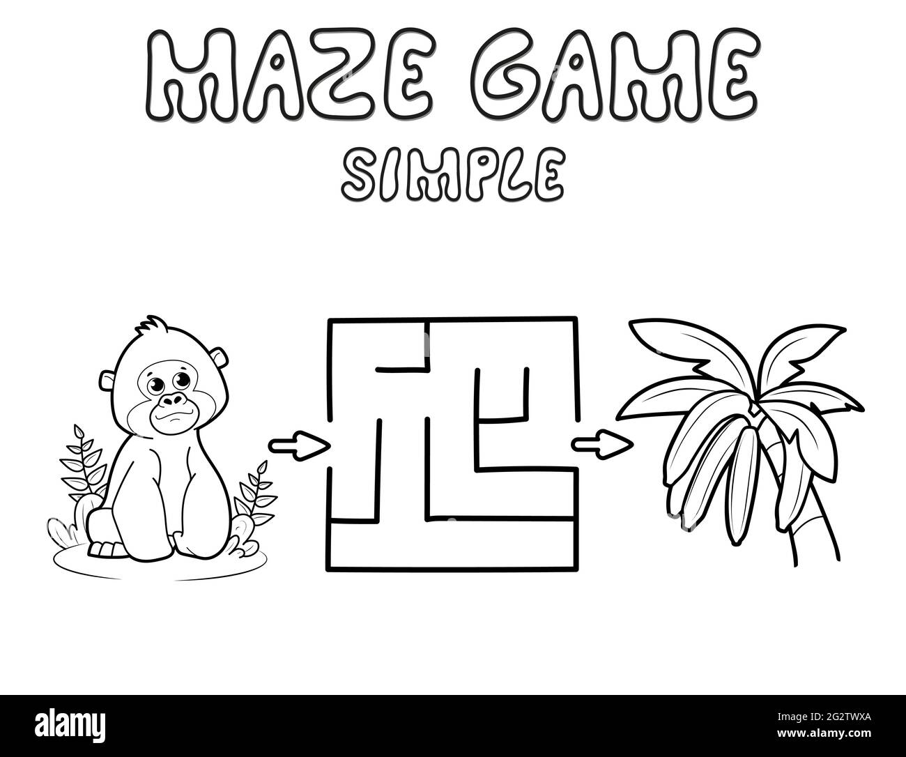 Easy Monkey Maze