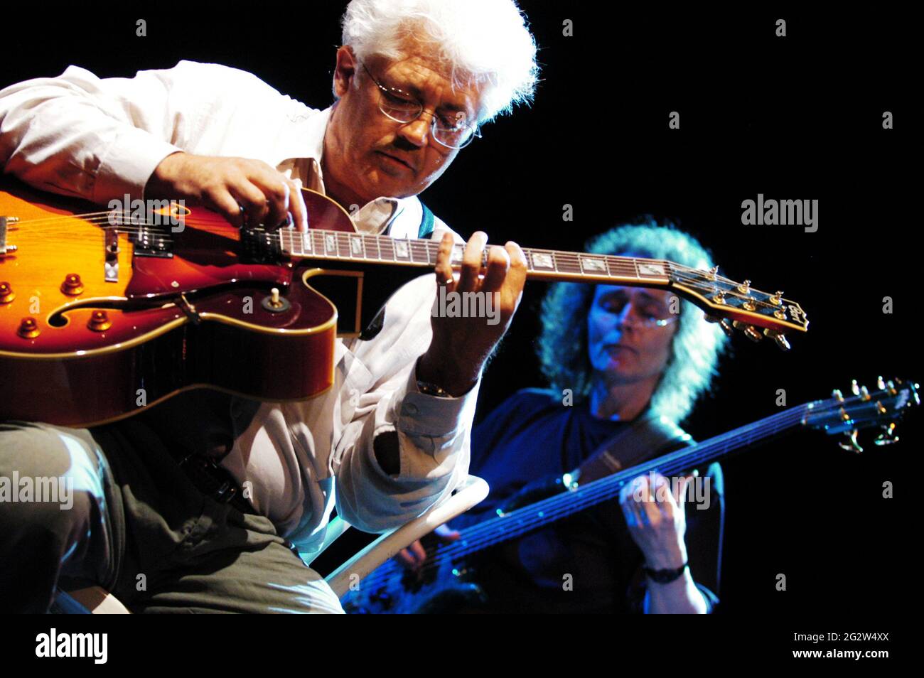Larry Coryell Trio, Larry Coryell, Mark Egan, Danny Gottlieb, jazz ...