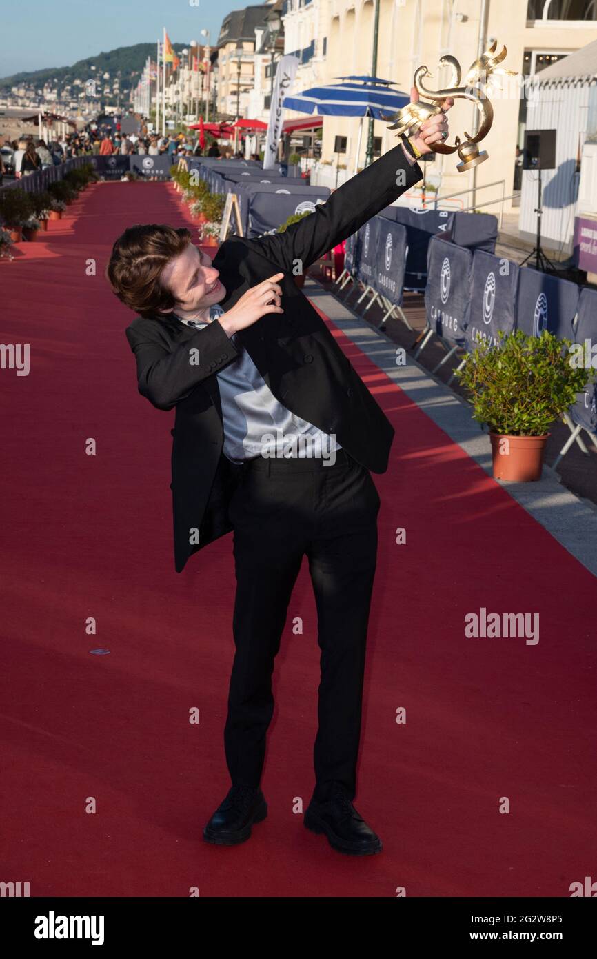 Felix Lefebvre awarded male revelation during the final Winners Red ...