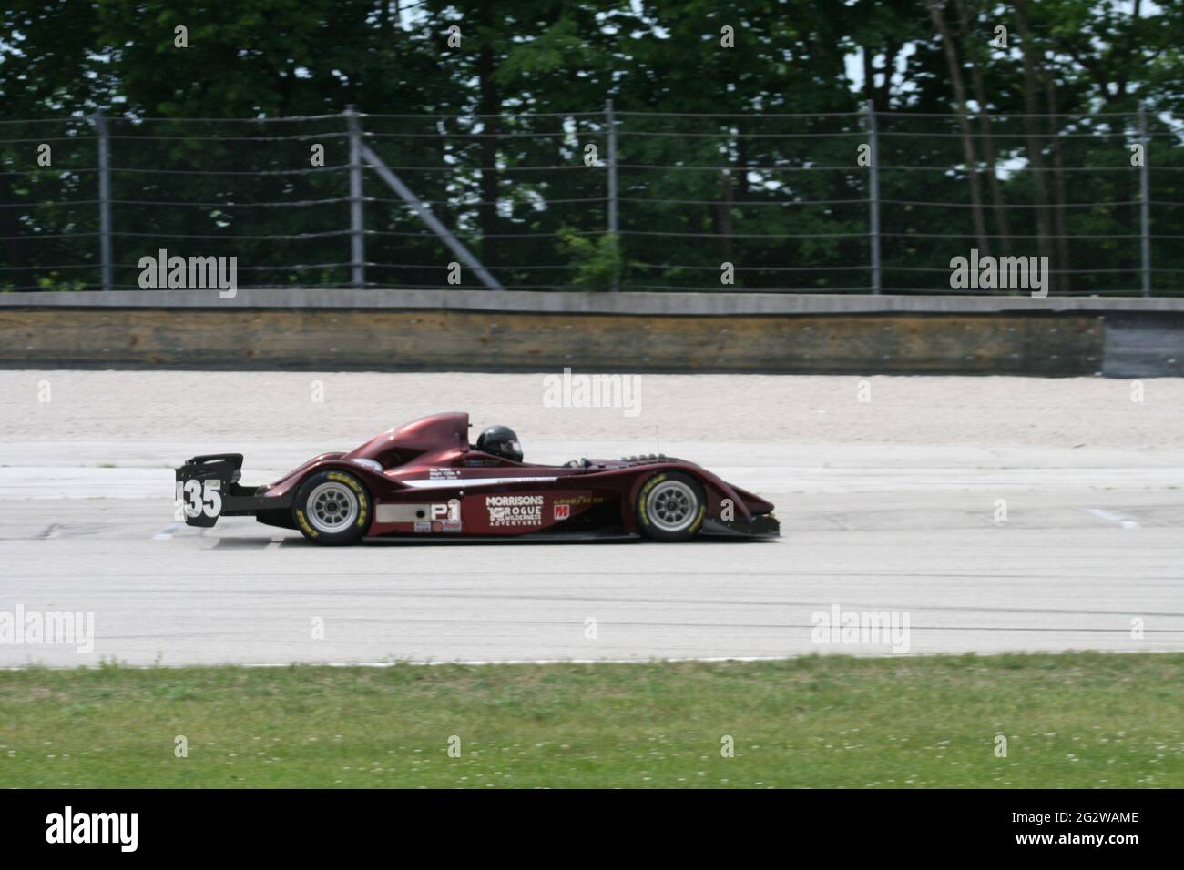 P1 racing at Road America Raceway during the 2021 Chicago Region June ...