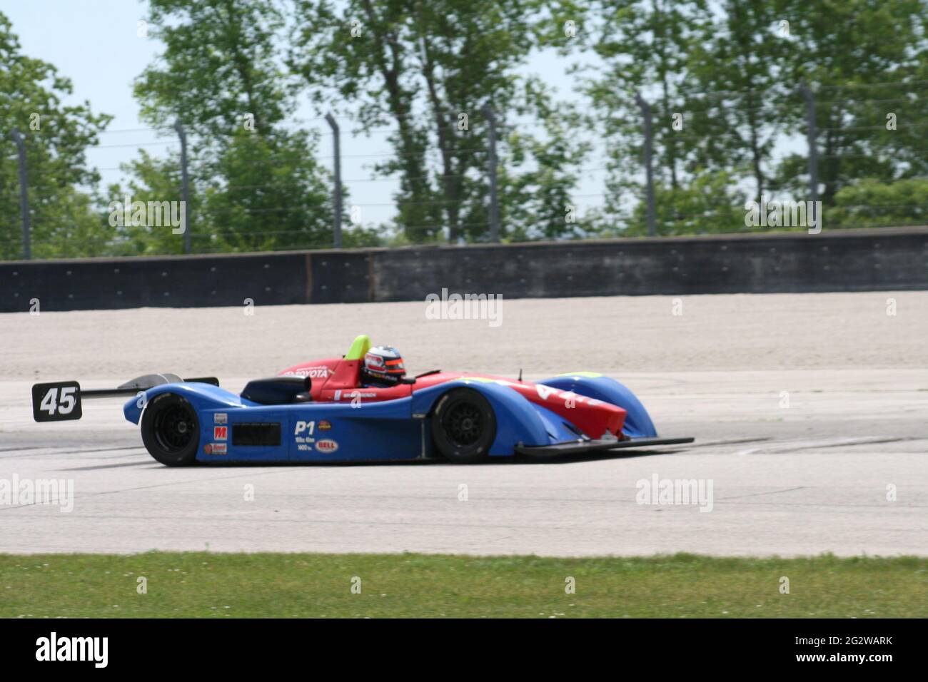 P1 racing at Road America Raceway during the 2021 Chicago Region June ...