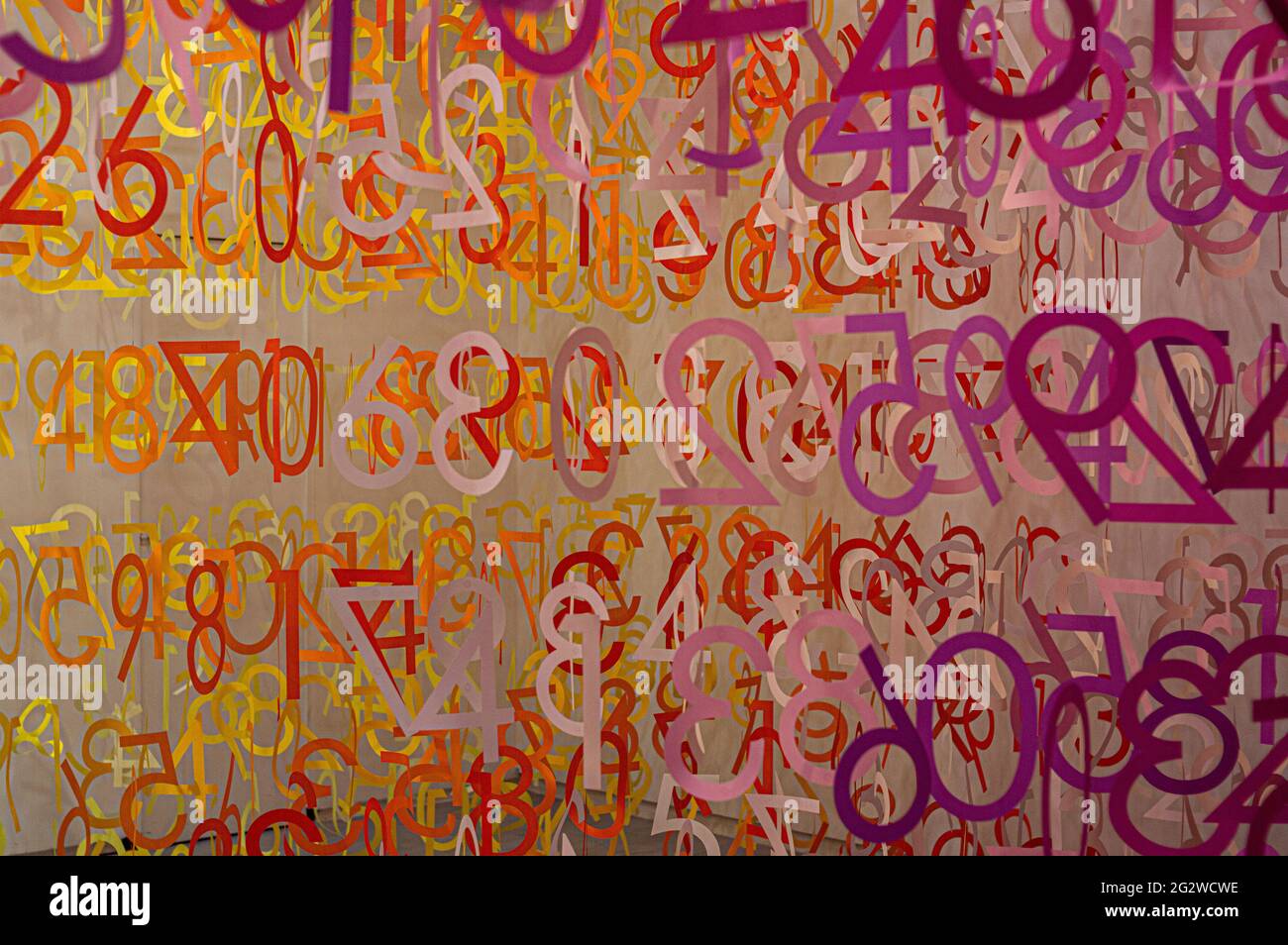 Background of numbers. illustration template for web design or greeting ...