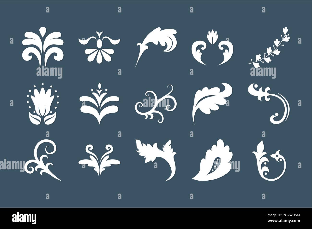 Ornamental figures Stock Vector Images - Alamy