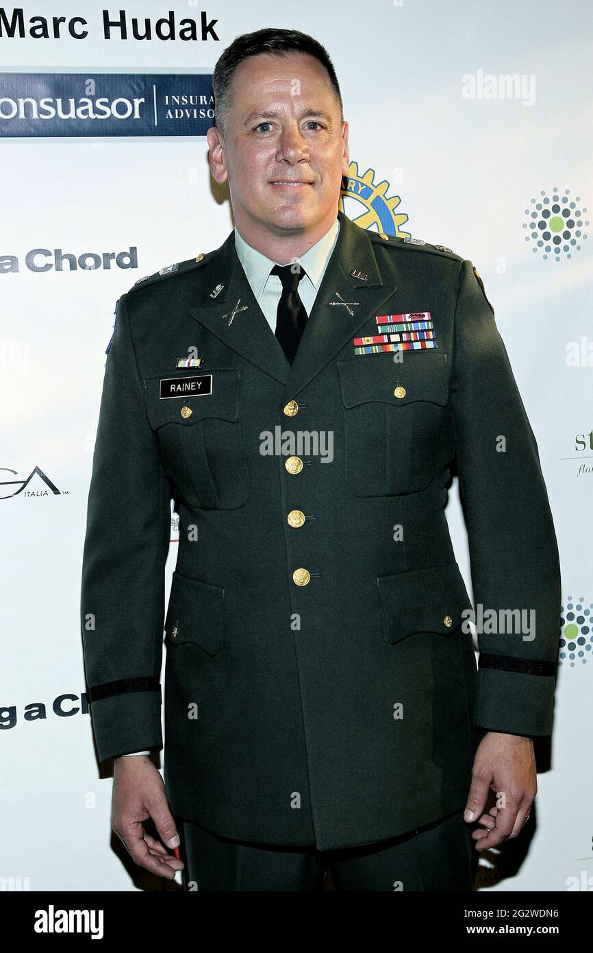 New York, NY, USA. 16 May, 2012. Lieutenant Colonel, Scott Rainey at ...