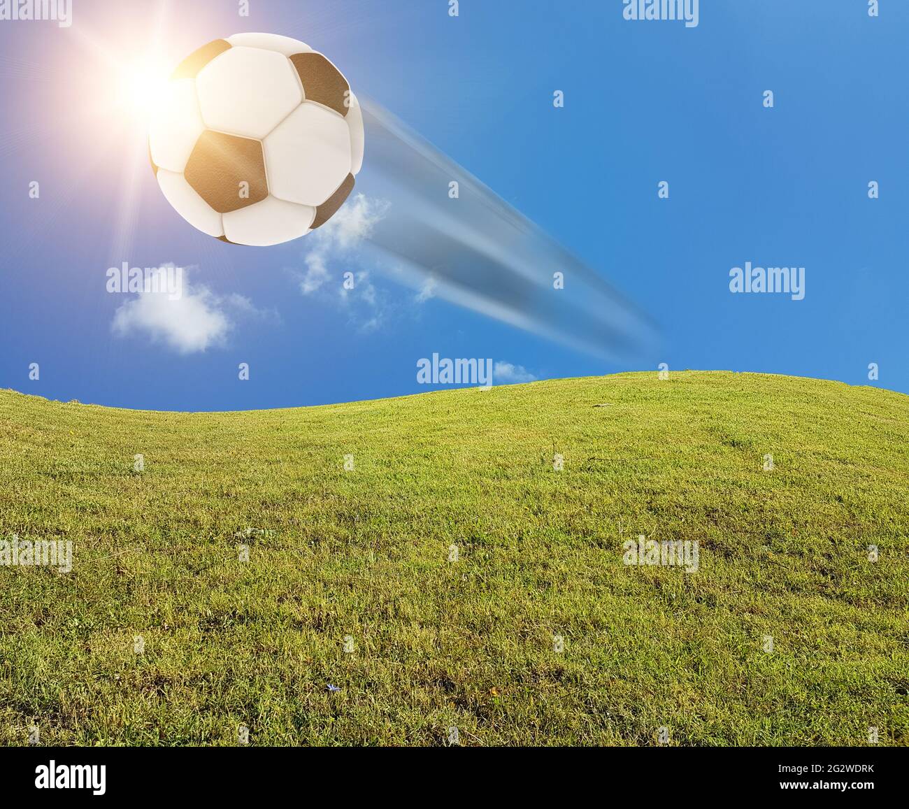 Soccer football ground stadium sky clouds hi-res stock photography and ...
