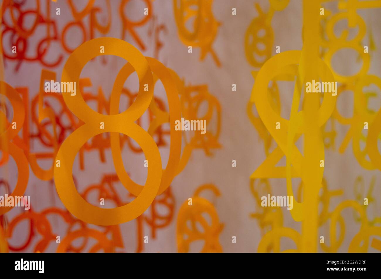 Background of numbers. illustration template for web design or greeting ...