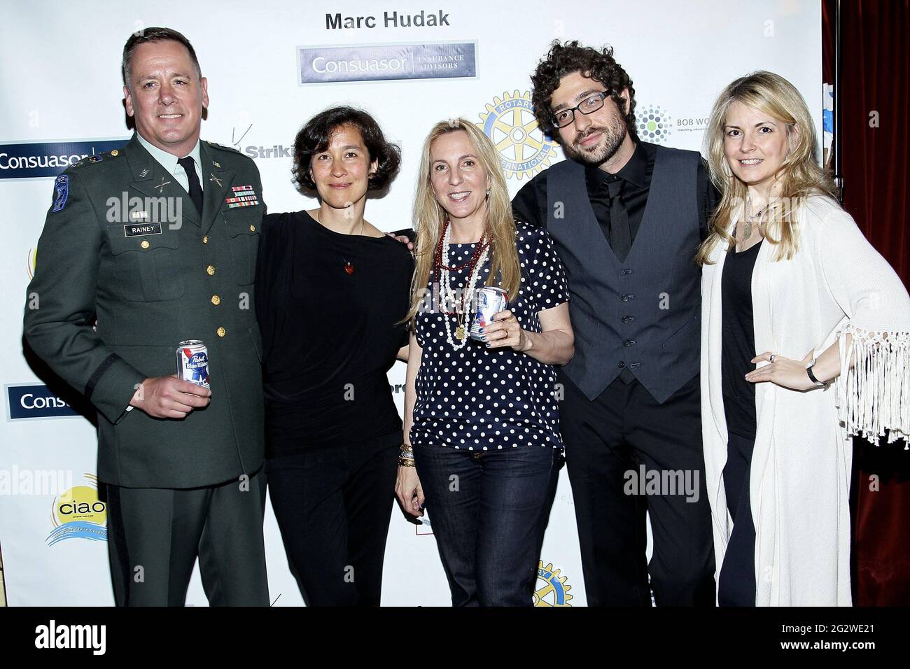 New York, NY, USA. 16 May, 2012. Lieutenant, Colonel Scott Rainey, Nara ...