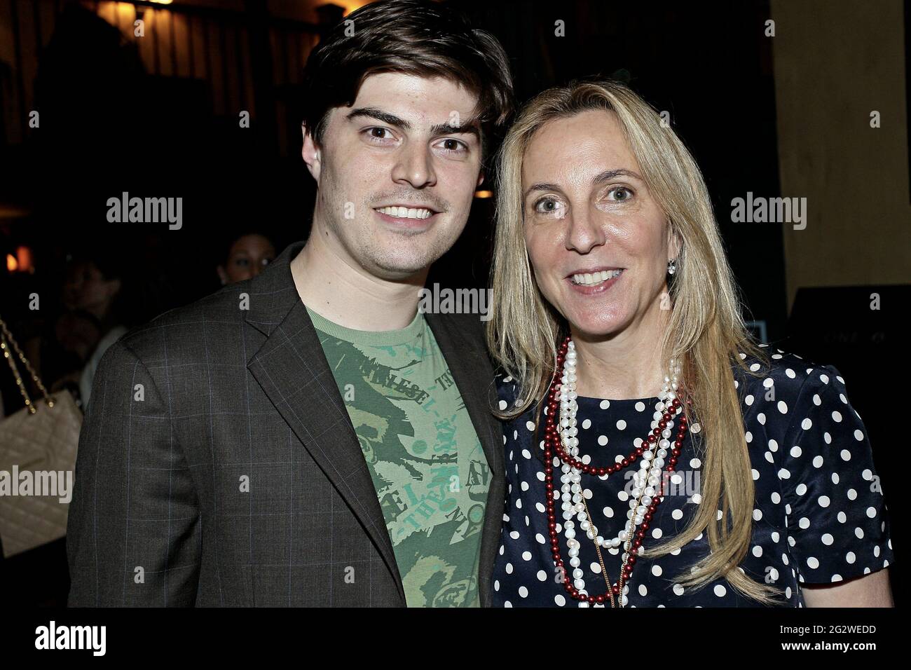 New York, NY, USA. 16 May, 2012. Jason Fell, Susan Rockefeller at the ...