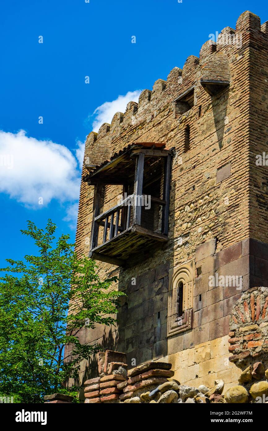 Ruins of Kvemo Chala castle in Shida Kartli region of Georgia Stock ...