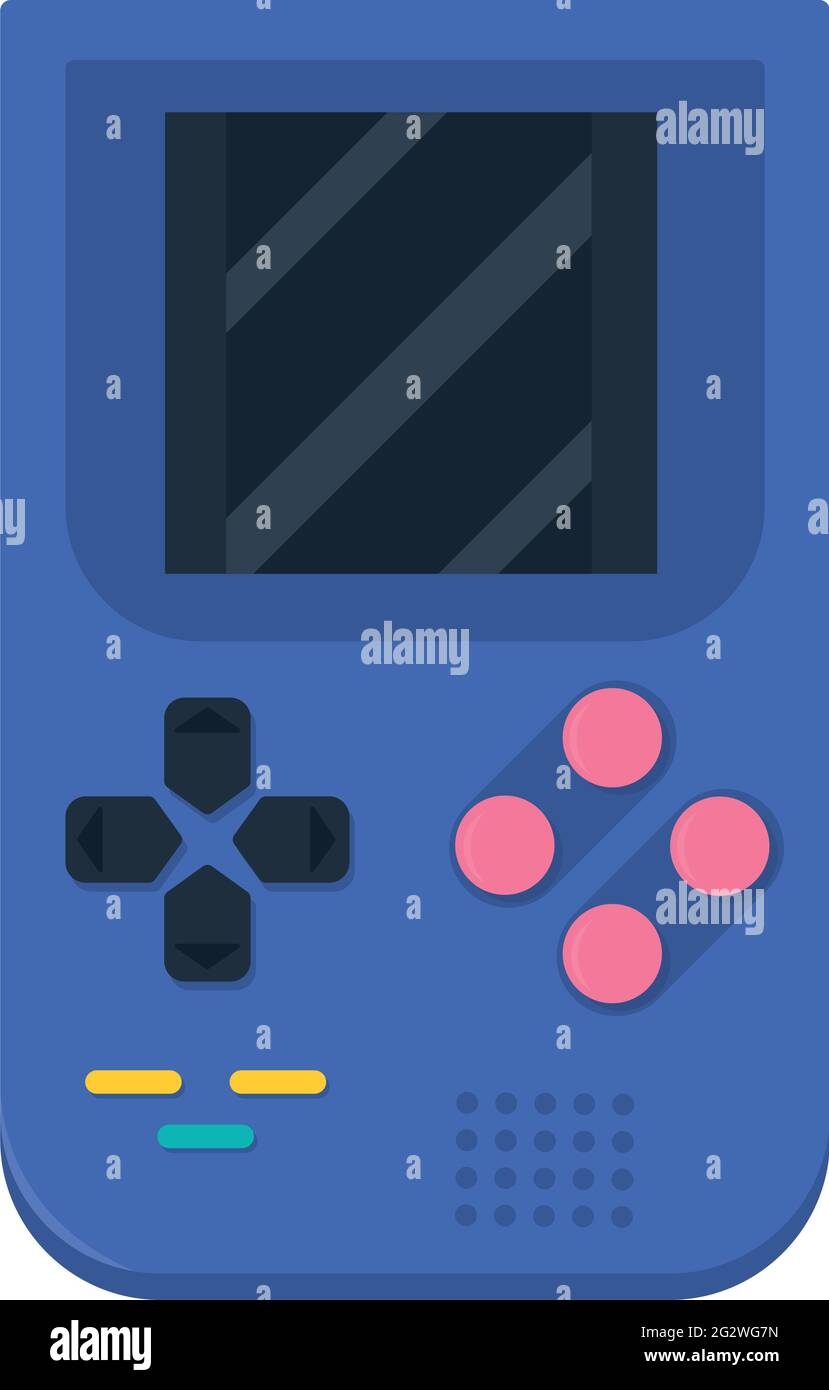 Retro videogame console on Stock Vector Images - Alamy