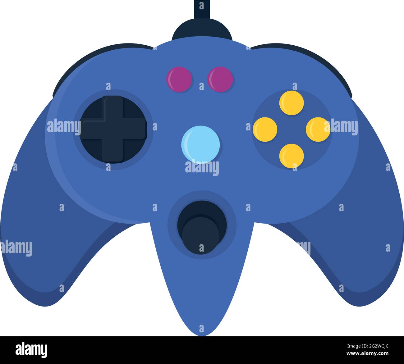 gamepad icon on white background Stock Vector Image & Art - Alamy