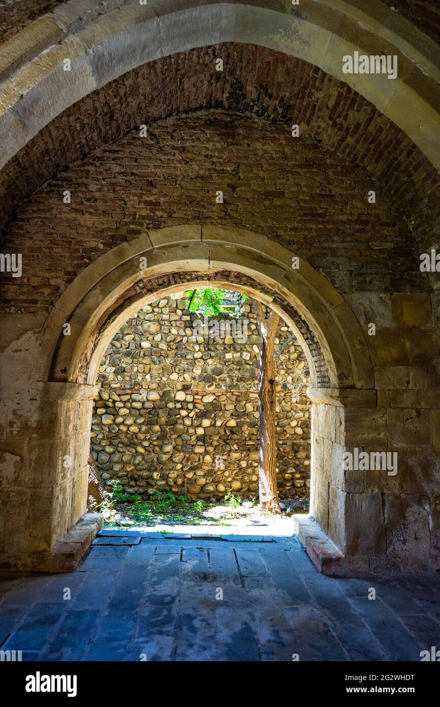Ruins of Kvemo Chala castle in Shida Kartli region of Georgia Stock ...