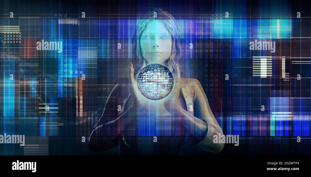 Creative Digital Marketing as a Technology Concept Stock Photo - Alamy