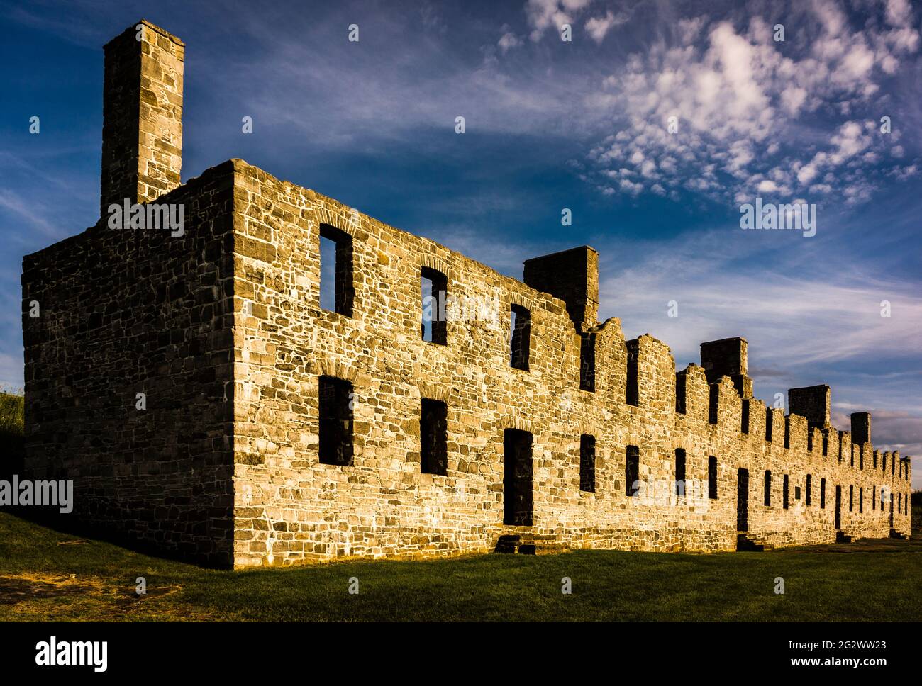 Fort Crown Point Crown Point High Resolution Stock Photography and ...