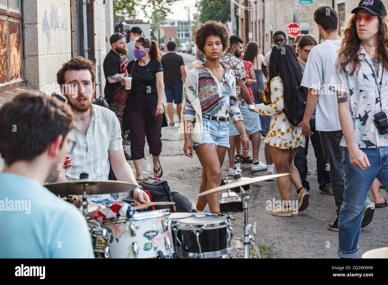 First fridays art walk hi-res stock photography and images - Alamy