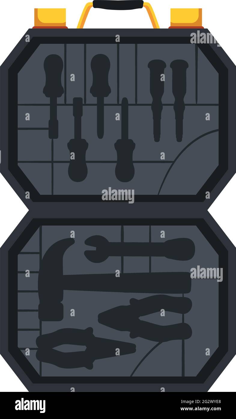 toolbox open empty icon isolated Stock Vector Image & Art - Alamy
