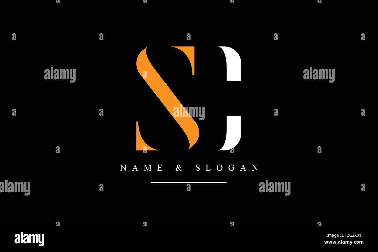 Cs modern logo hi-res stock photography and images - Alamy