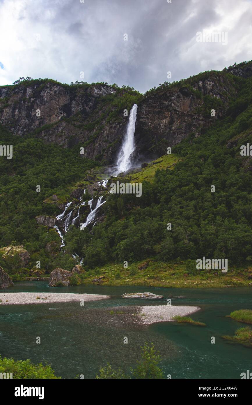 Norway flam hike hi-res stock photography and images - Alamy