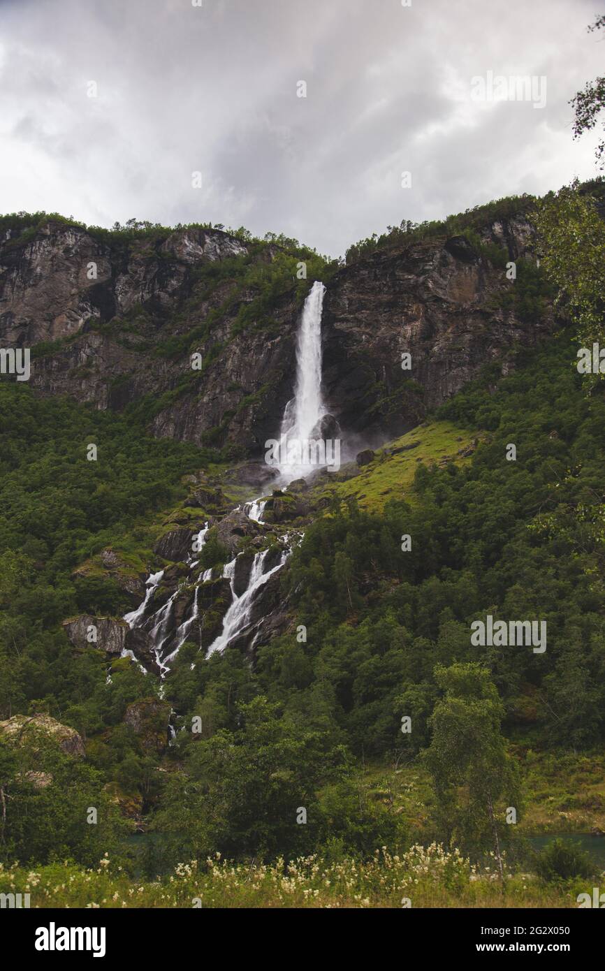 Norway flam hike hi-res stock photography and images - Alamy