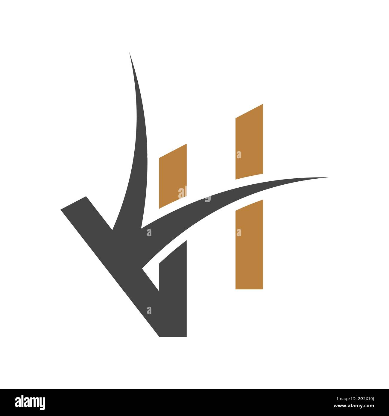 Alphabet Initials logo HK, KH, K and H Stock Vector Image & Art - Alamy