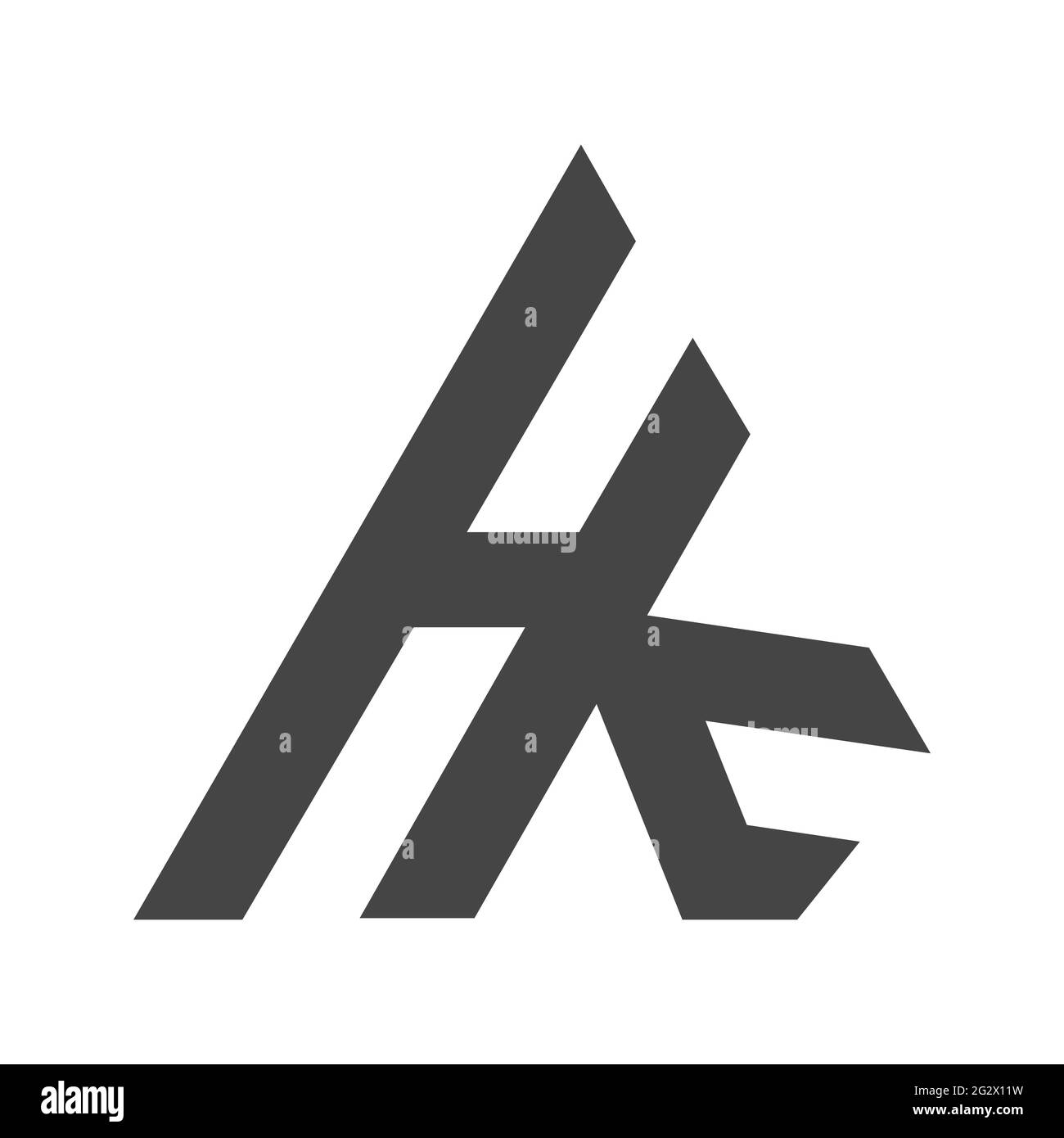 Alphabet Initials logo HK, KH, K and H Stock Vector Image & Art - Alamy