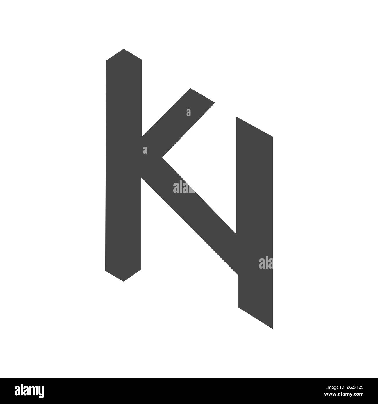 Alphabet Initials logo HK, KH, K and H Stock Vector Image & Art - Alamy