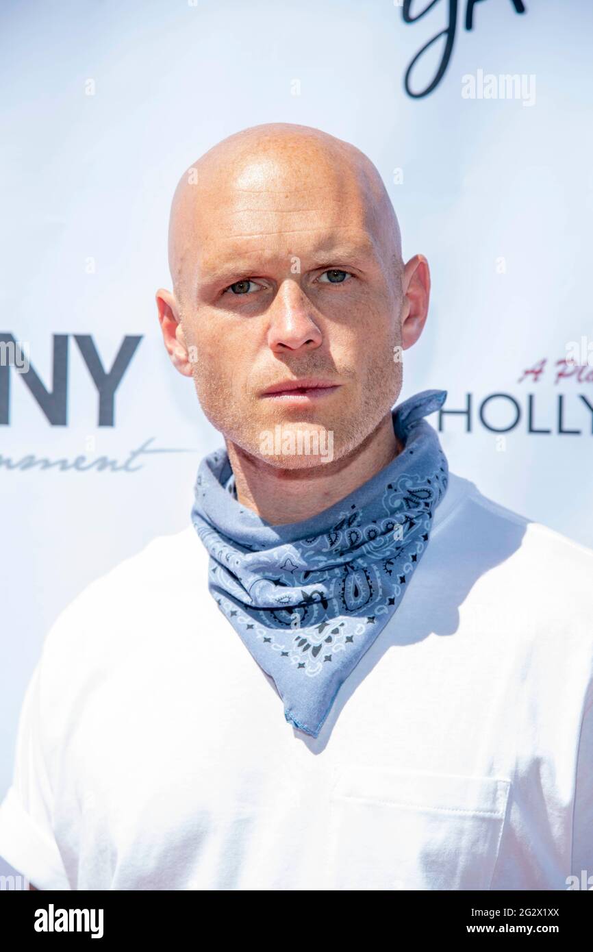 Los Angeles, USA. 12th June, 2021. Mike Tarnofsky attends LANY ...