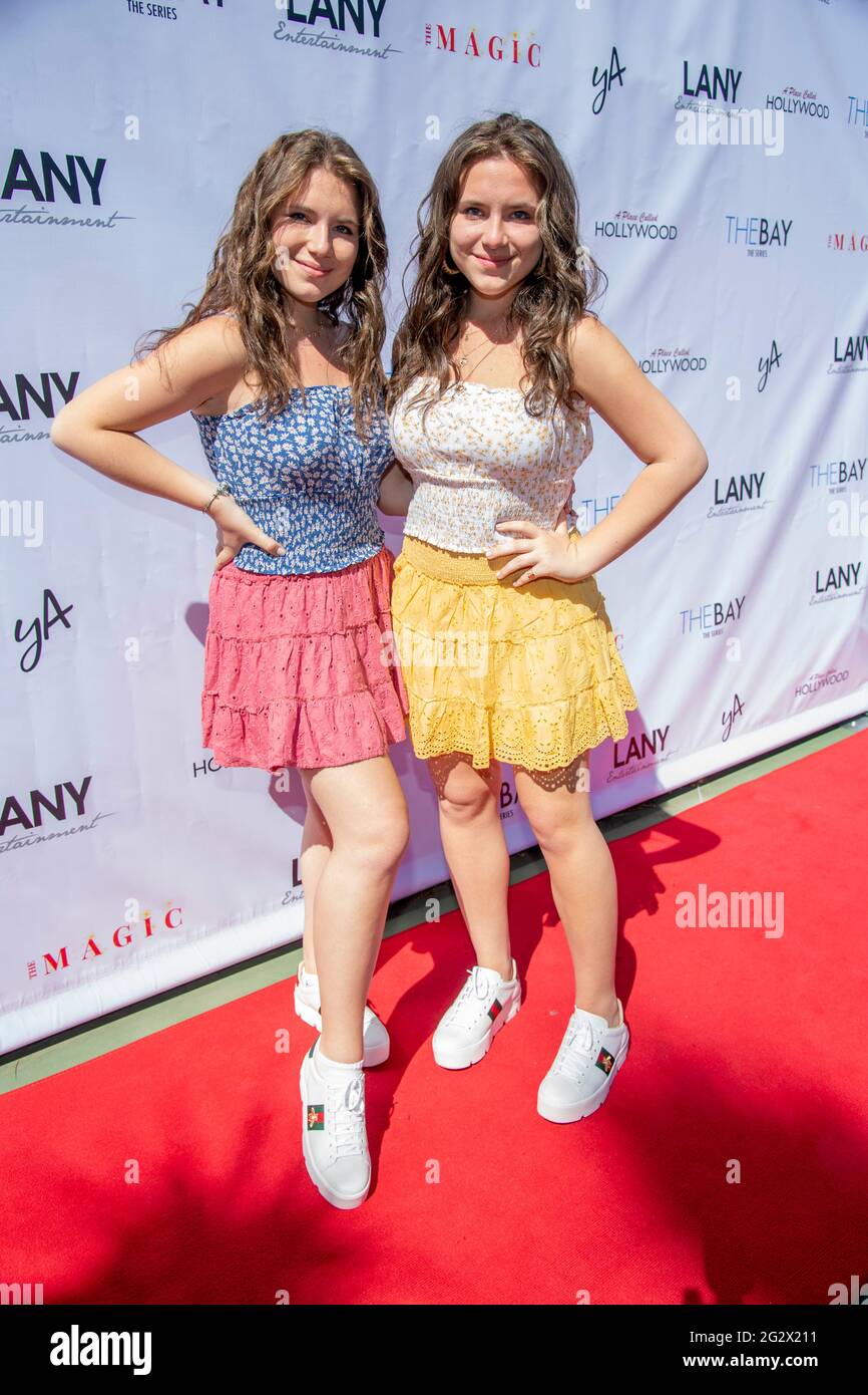 Los Angeles, USA. 12th June, 2021. Chiara D'Ambrosio, Bianca Chiara D ...