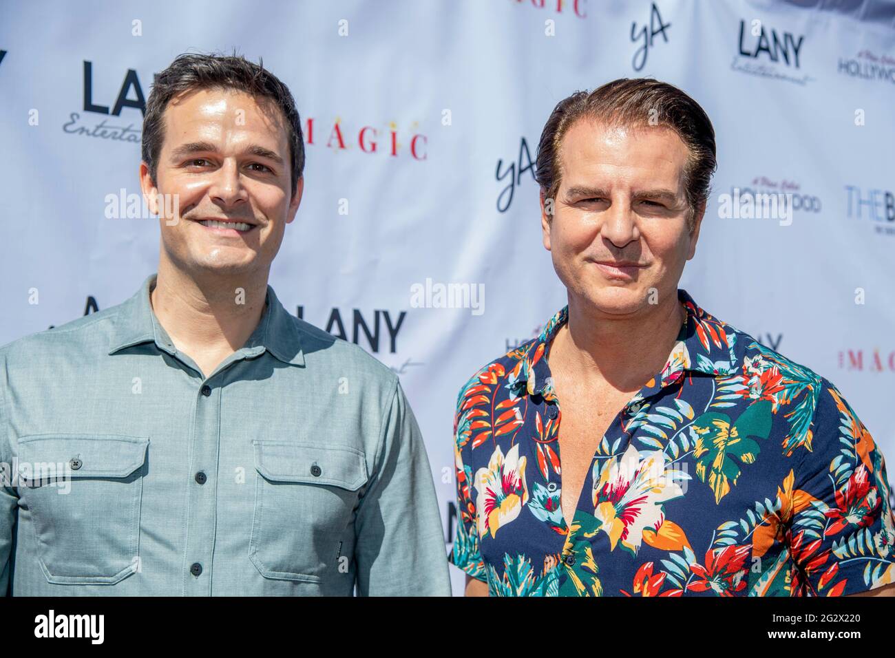 Los Angeles, USA. 12th June, 2021. Jimmy Clabots, Vincent De Paul ...