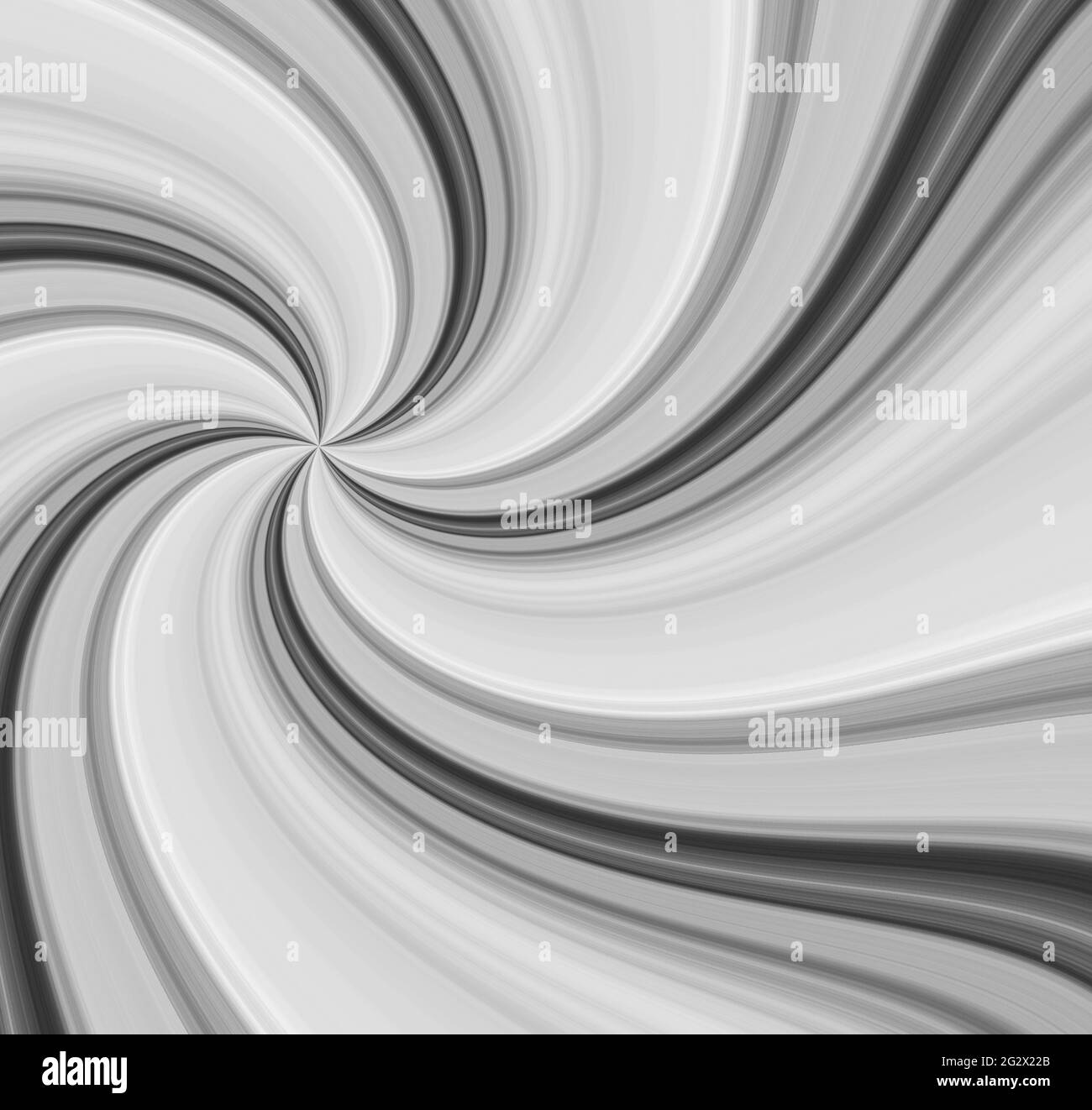 An illustration of swirling pattern in grayscale Stock Photo - Alamy