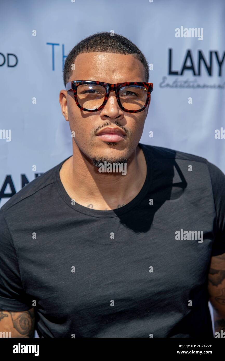 Los Angeles, USA. 12th June, 2021. Corey J. Stern attends LANY ...